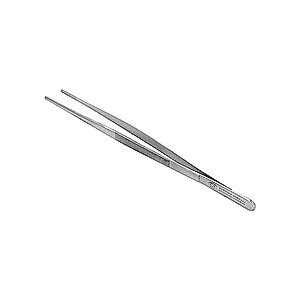 Pentole Agnelli Linea Acciaio Stainless Steel Chef's Pincers, Length 35 Cm, us:one Size, Silver