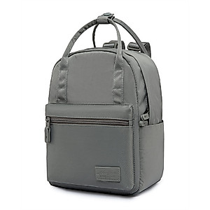 HotStyle 8811s+ Fashion Mini Backpack, Women' Small Backpacking Purse, Ash Grey