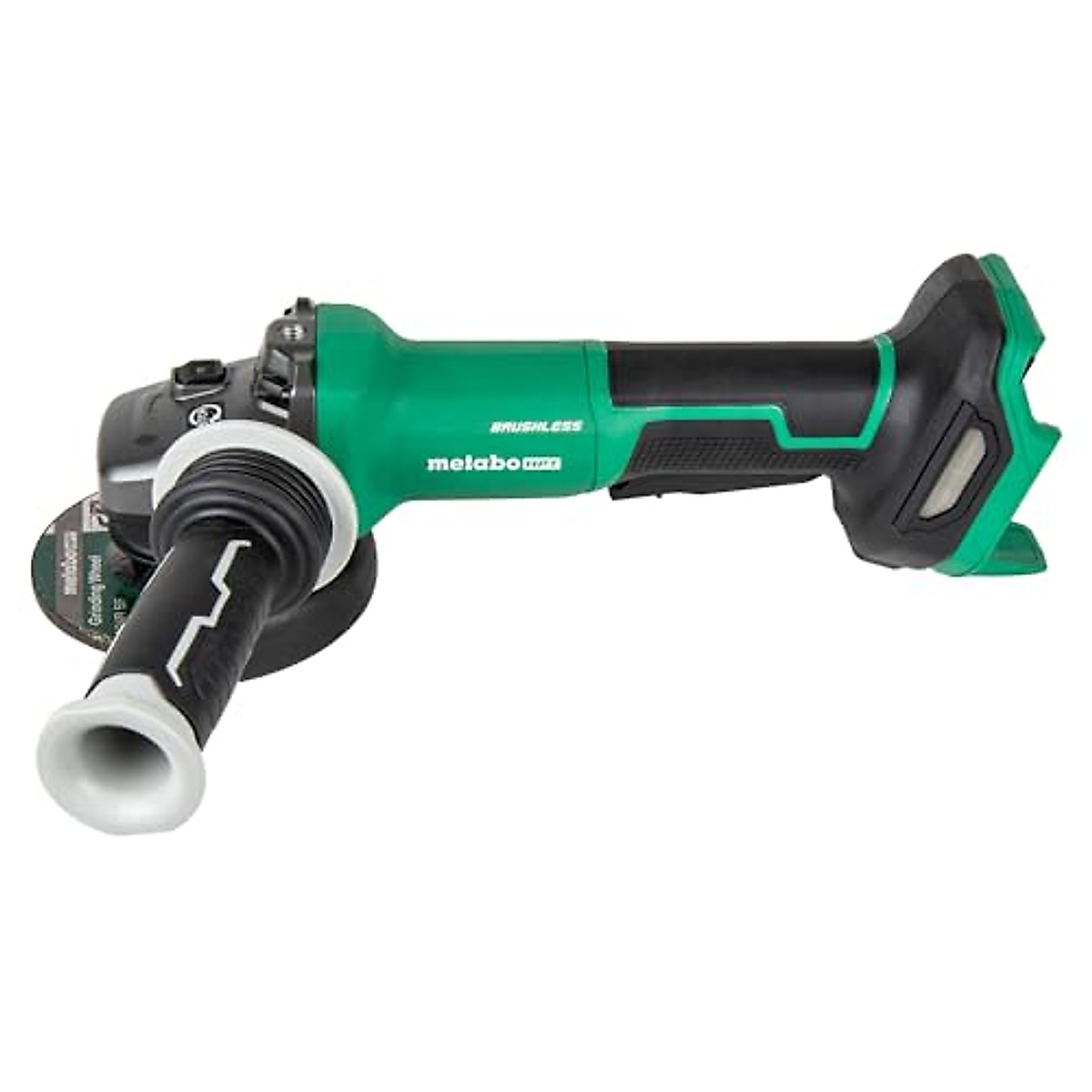 Metabo HPT 18V MultiVolt™ 4-1/2-Inch Cordless Angle Grinder, Tool Only - No Battery, Paddle Switch, 8,000 RPM, 5 Safety Features, Auto Mode, G1812DFQ4
