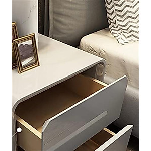HIGOH Bedside Table Bedroom Bedside Table Modern Minimalist Luxury Bedside Table Home Design Bedside Table Family Furniture