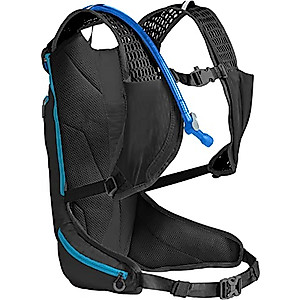 CamelBak Octane XCT 70 Crux Reservoir Hydration Pack, Black/Atomic Blue, 2 L/70 oz