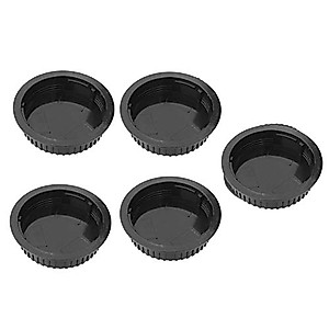 (5 Packs) Rear Lens Cover Cap for EOS EF Lens, Ef-s Lense Dust Protective Rear Cover, EF Lens Cap, Compatible with Canon EF EFS Mount DSLR Lenses
