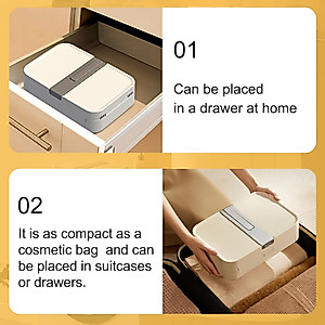 Yulisa Retractable Clothes Dryer Portable Home Dryers Non-punching Wall Dryers Suitable for Underwear Lightweight Clothes Baby Clothes Small Clothes Dryers for Dormitory Apartments H105-Ⅱ 2-Speed