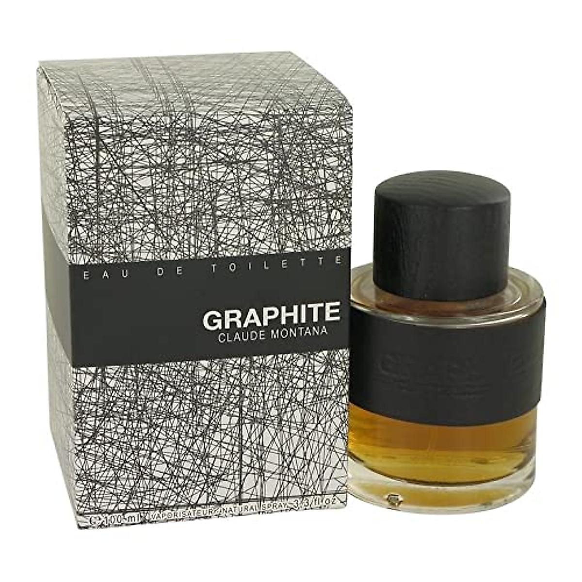 Claude Montana Graphite Eau De Toilette for Men, 3.3 Ounce