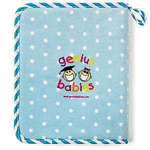 Baby Photo Album Gift (Blue - Black Baby Boy)