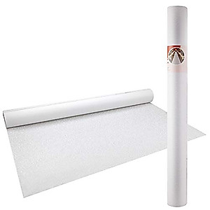 SinoArts Wedding Ceremony Decorations Aisle Runner,50ft X3ft,Polyester Paper Convenient for Outdoor and Indoor (White Print)