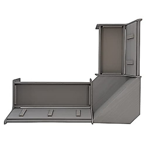 Linon Home Decor Products Grey Corner Dining Set by Linon Leyton Nook