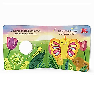 God's Garden of Blessings - Finger Puppet Board Book for Easter Basket Stuffer, Christmas, Baptisms, Birthdays Ages 0-4 (Little Sunbeams)