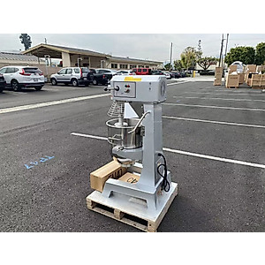 Commercial Mixer 40-Quart Food Bakery Pizza Dough Mixer Grinder Stand, 3 Phase, 240V, NSF Certified Restaurant kitchen HLM-40B