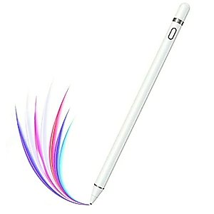 Active Stylus Pens for Touch Screens,Stylus Pen Compatible with Apple iPad, Capacitive Pencil for Kid Student Drawing, Writing,High Sensitivity,for Touch Screen Devices Tablet,Smartphone (White)