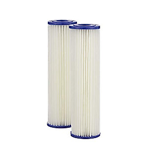 Brita Total 360 Pleated Whole House Water Filter Replacements (BRW2P) | Universal Filtration System Compatibility | NSF Certified to Reduce Sediment | 3-Month Filter Life (2 Pack)