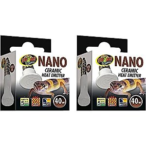 Nano Ceramic Heat Emitter 40w (2 Pack) - Includes DBDPet Pro-Tip Guide