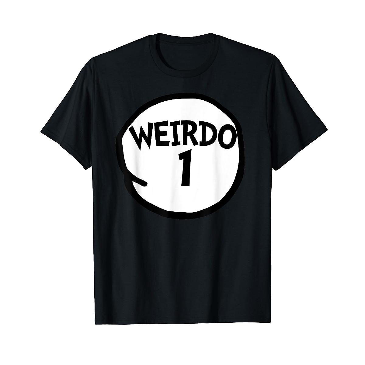 Weirdo 1 t-shirt Funny Weirdo One Group T-shirt
