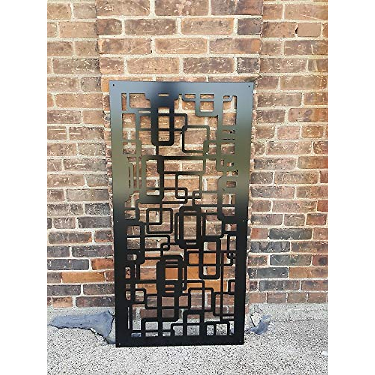 Abstract2US - Privacy Screen Metal Garden Fence Decor Art
