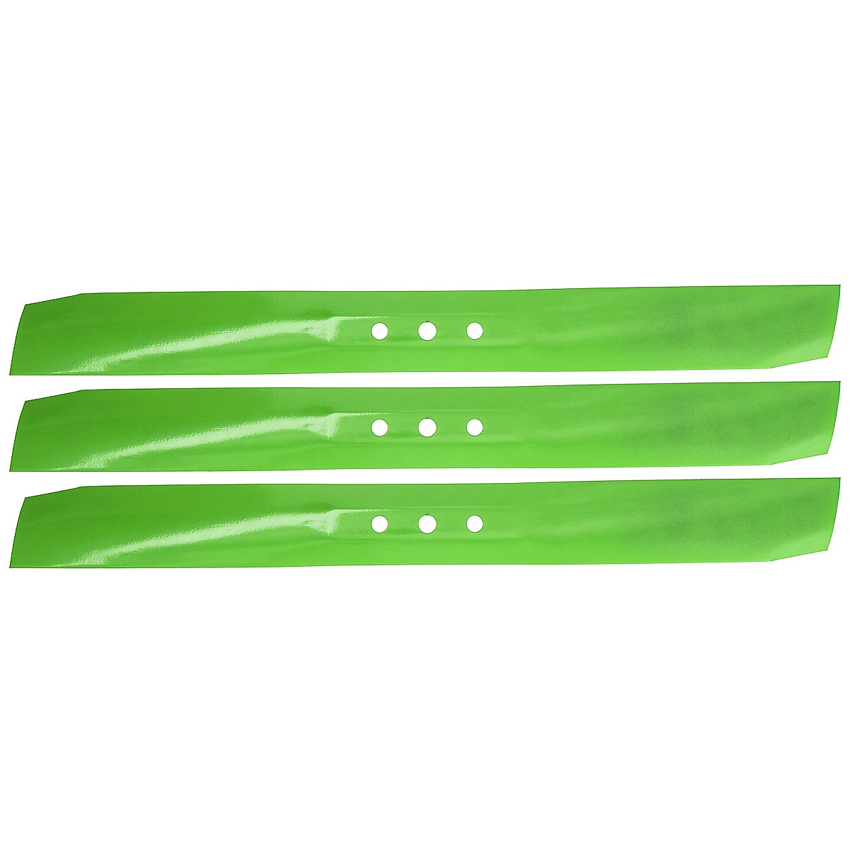 8TEN LawnRAZOR Mower Blade for Toro Recyclers Steel 22 inch Decks 108-9764-03 104-8697-03 131-4547-03 (Medium Lift) 3 Pack