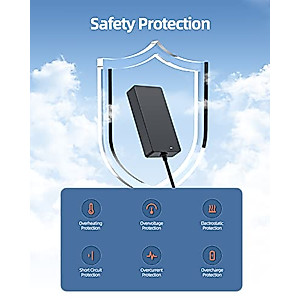 USB C Laptop Charger Fit for Dell Inspiron 14 16 Plus 7420 7620 Vostro 7620 P157G003 P117F003 P117F004 AC Adapter Power Supply Cord