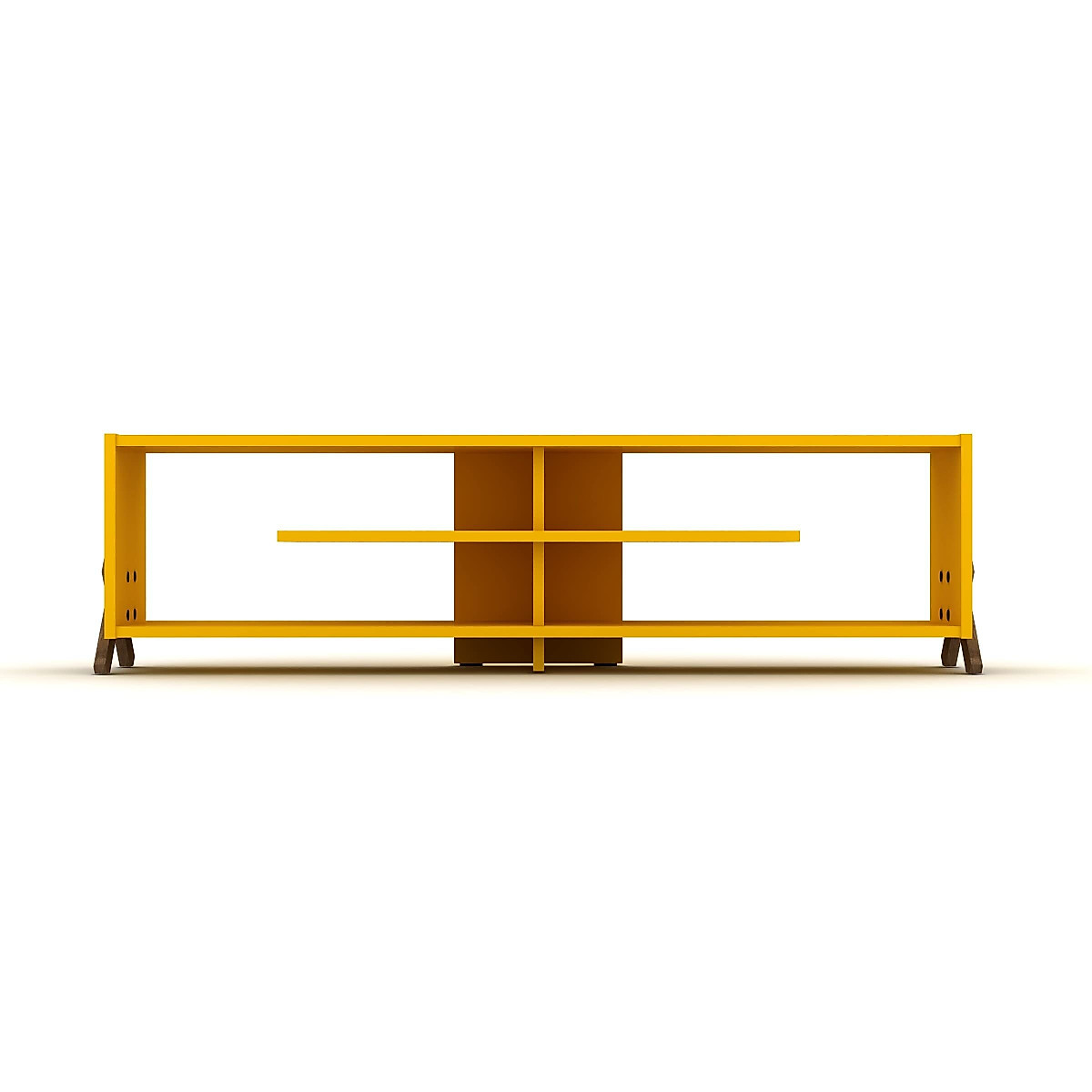 Homedora DiscountWorld Kayle TV Unit Yellow Entertainment Center, TV Stands