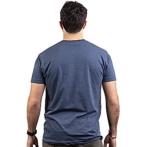 Acoustic Guitar Moonrise | Guitarist Musician Music Player for Man Woman T-Shirt-(Adult,XL) Vintage Navy