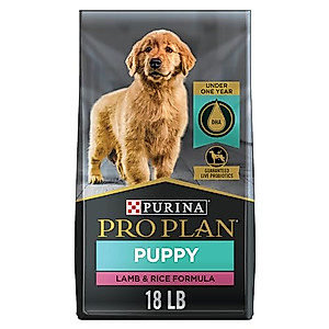Purina Pro Plan High Protein Puppy Food DHA Lamb & Rice Formula - 18 lb. Bag