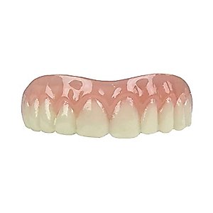 Professional Cosmetic Upper - New from Instant Smile! Hand Crafted Detail, Custom fit at Home! Works Best in Medium to Large Sized Mouths.