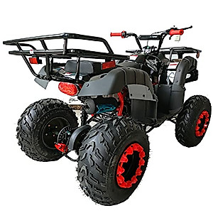 X-PRO 200 ATV Quad 4 Wheelers Utility ATV Full Size ATV Quad Adult ATVs Big Youth ATVs for Sale(Black)