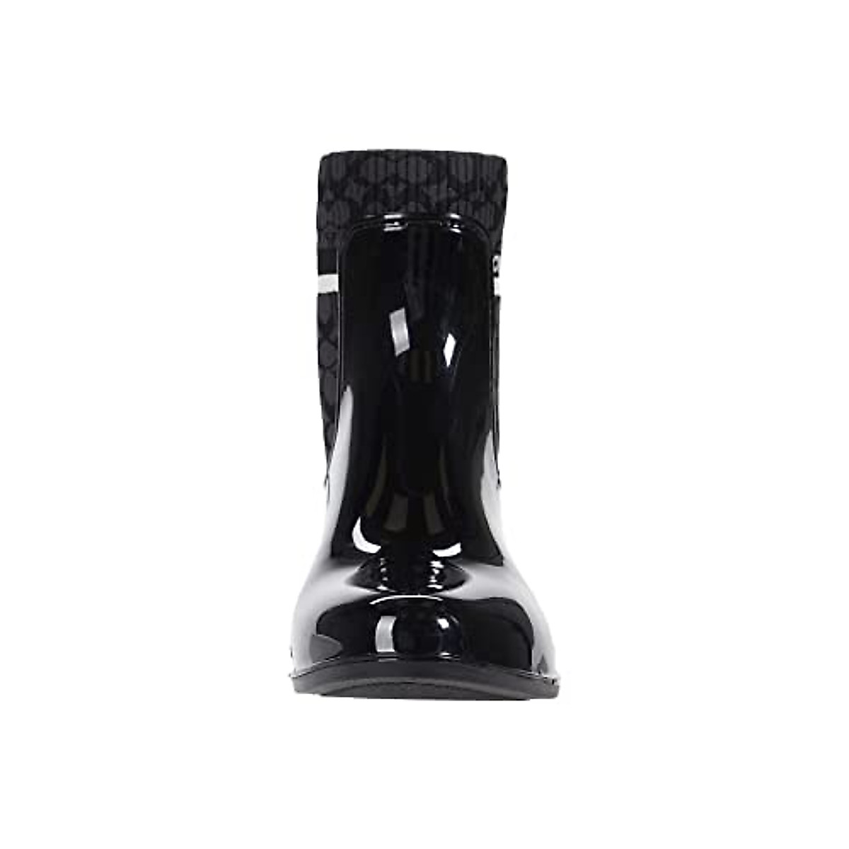 COACH Rivington Rain Bootie Black Rubber 10 B (M)