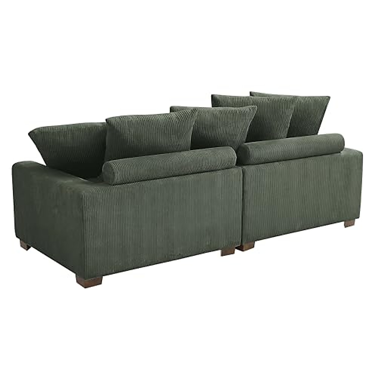 Oadeer Home Modular Sectional, Green