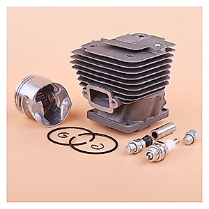 HCOWL 52mm Big Bore Cylinder Piston Kit Compatible with Stihl MS441 MS441C Chainsaw #1138 020 1201 Motosierra Garden Accessories