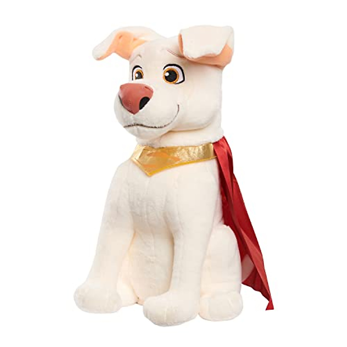 Just Play DC Super-Pets KRYPTO The Superdog Plush, 10.5-inch Talking, Barking, Stuffed Toy Dog, DC League of Super-Pets Movie, Kids Toys for Ages 3 Up