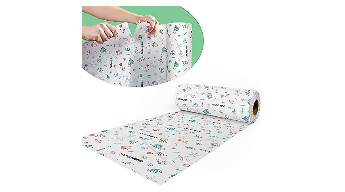 Minimono Baby Splat Mat - 30 Waterproof Disposable Mats