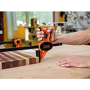 Pony Jorgensen 33406 ISD-3 6-Inch One-Handed Clamp, Orange