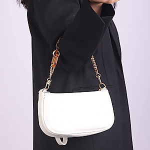 Wiwpar Acrylic Amber Bag Chain Shoulder Bag Purse Replacement Chain Straps for Women's Handbags (Style 4)