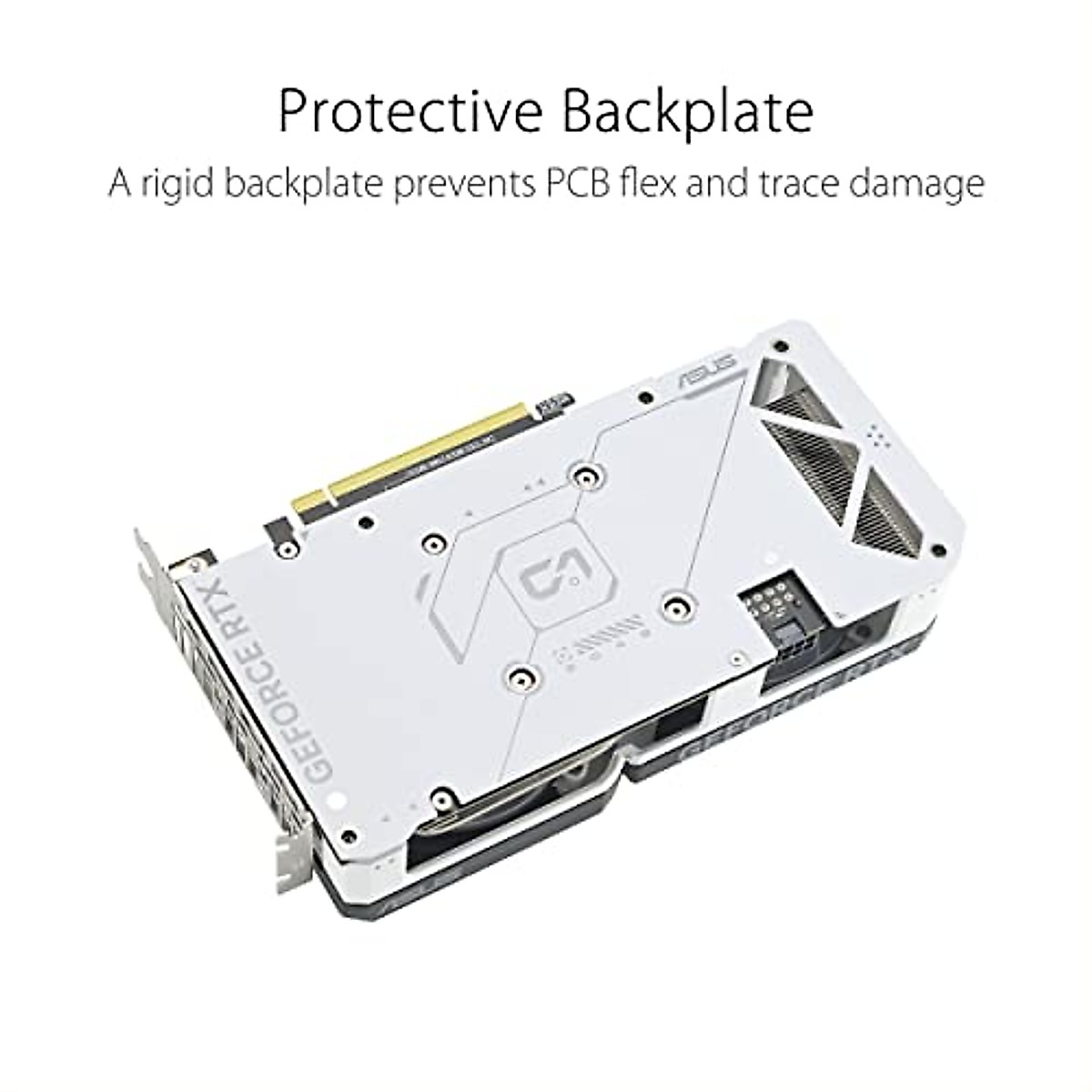 ASUS Dual GeForce RTX™ 4060 Ti White Edition 8GB GDDR6 (PCIe 4.0, 8GB GDDR6, DLSS 3, HDMI 2.1, DisplayPort 1.4a, Axial-tech Fan Design, 0dB Technology, and More)