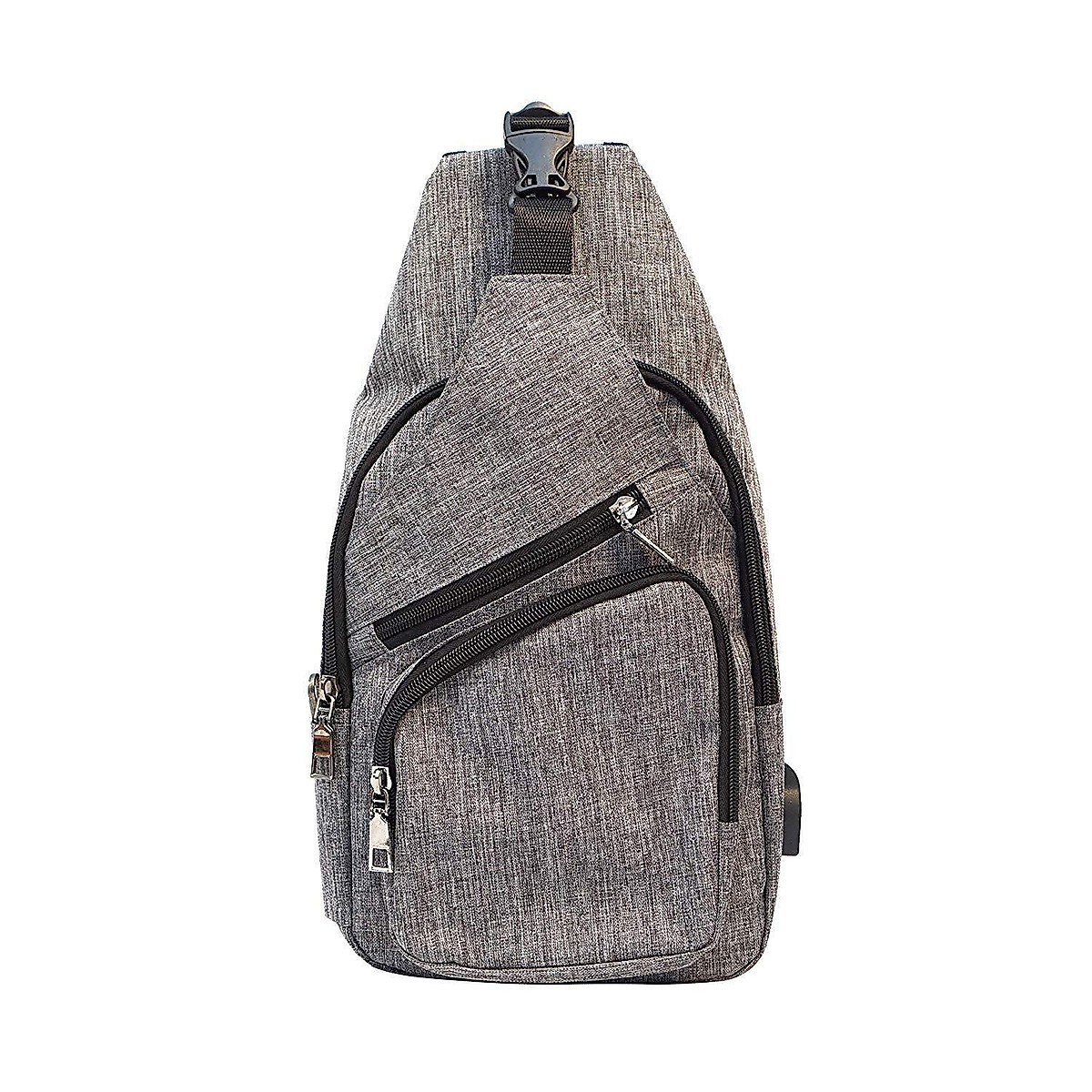 NuPouch Daypack Anti-Theft Backpack Large Plum.