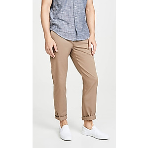 RVCA mens The Weekend Stretch Chino Casual Pants, Dark Khaki, 34 US