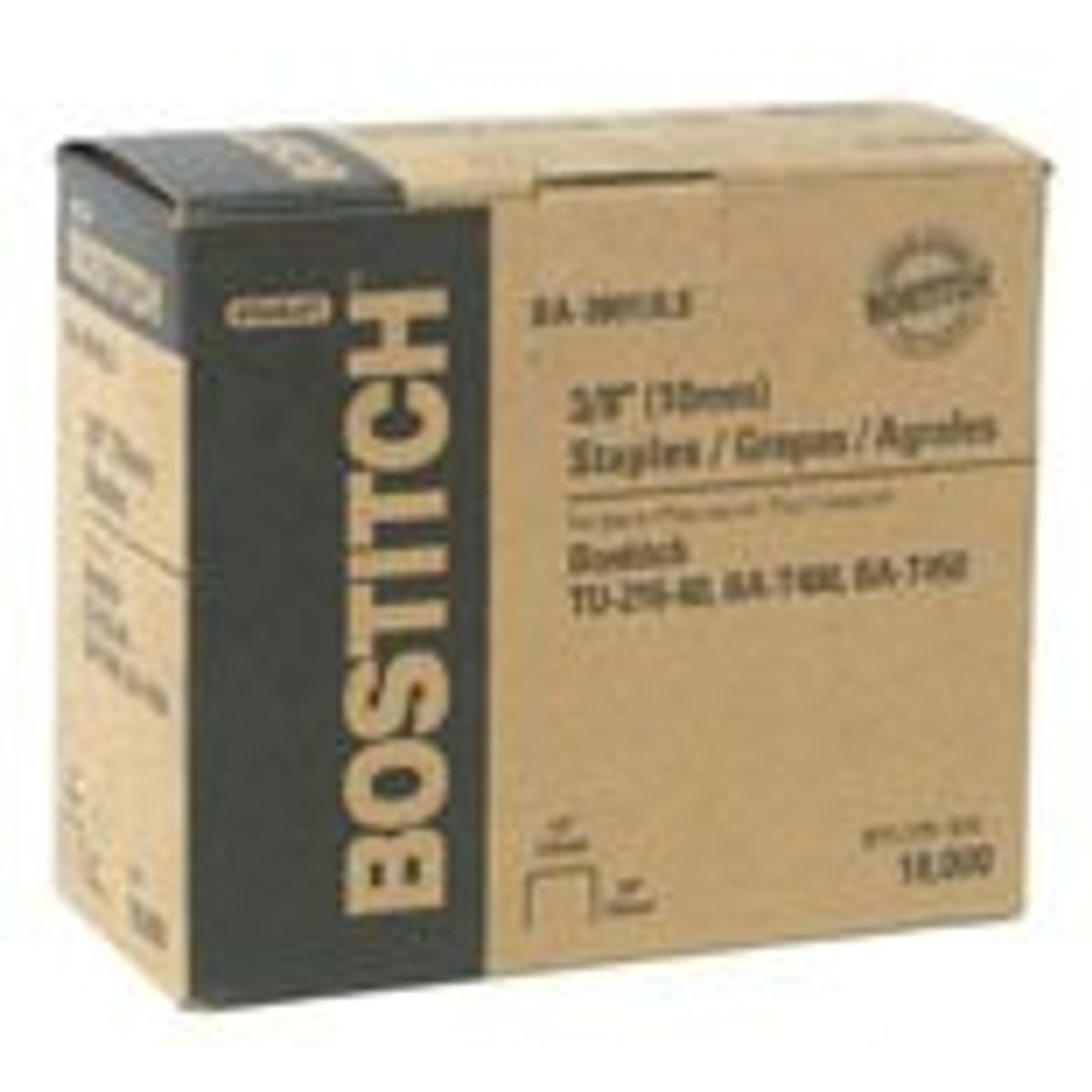 Bostitch BA-38010LS Pack of 18,000 3/8" Furniture Staples