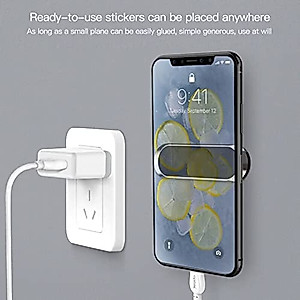 Xspeedonline 4Pcs Strip Shape Magnetic Car Phone Holder Stand for iPhone Magnet Mount Accessories Fit Most Cars - Black