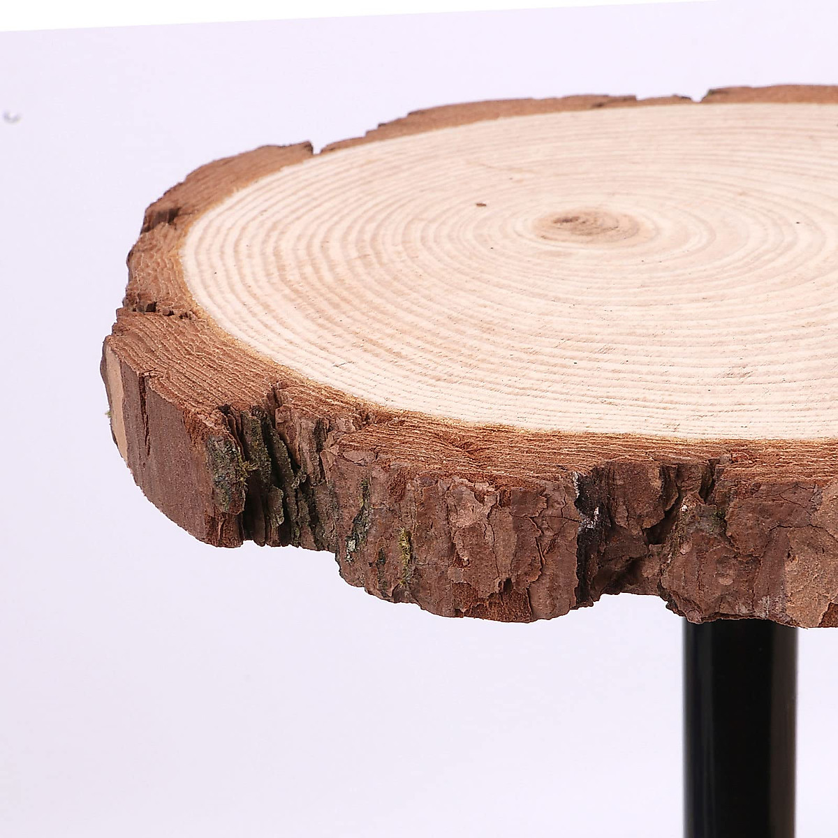 Wood Cupcake Stand Holder, Round Cake Stands for Weeding Dessert Table, 3 Tier Cake Didplay Stands for Party Presenting, Birthday, Parties, Weddings, Natural Wooden Cake Stand Dessert Display