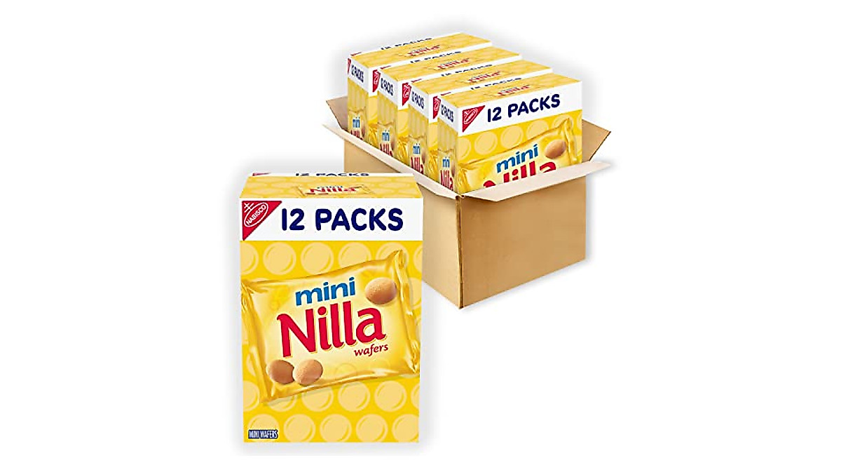 Nilla Wafers Mini Cookies - 48 Snack Packs