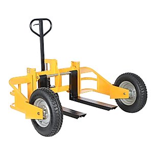 Vestil ALL-T-HD Heavy Duty All Terrain Pallet Truck, 2500 lbs Capacity, 32" Length x 12" - 26-3/4" Width Fork