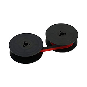 Printerfield 6 Pack Compatible Typewriter Ink Ribbon for Olivetti GR.4/GR.8 - Black&Red