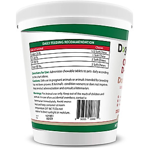 Cranberry D-Mannose for Dogs and Cats Urinary Tract Infection Support Prevents and Eliminates UTI, Bladder Infection Kidney Support, Antioxidant (Double Strength Soft Chew, 120 Soft Chew)