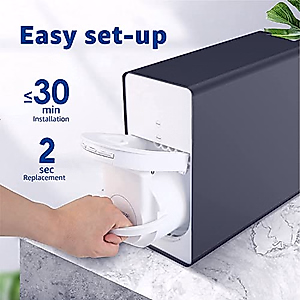 Waterdrop WD-D6RF Filter, Replacement for WD-D6-B Reverse Osmosis System, 1-year Lifetime