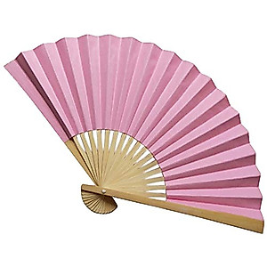 RAZZUM Decorative Folding Fans Pattern Chinese Style Hand Held Fan Bamboo Paper Folding Fan Handheld Wedding Hand Fan Cool Bamboo Flower Personalized fan (Color : Navy)