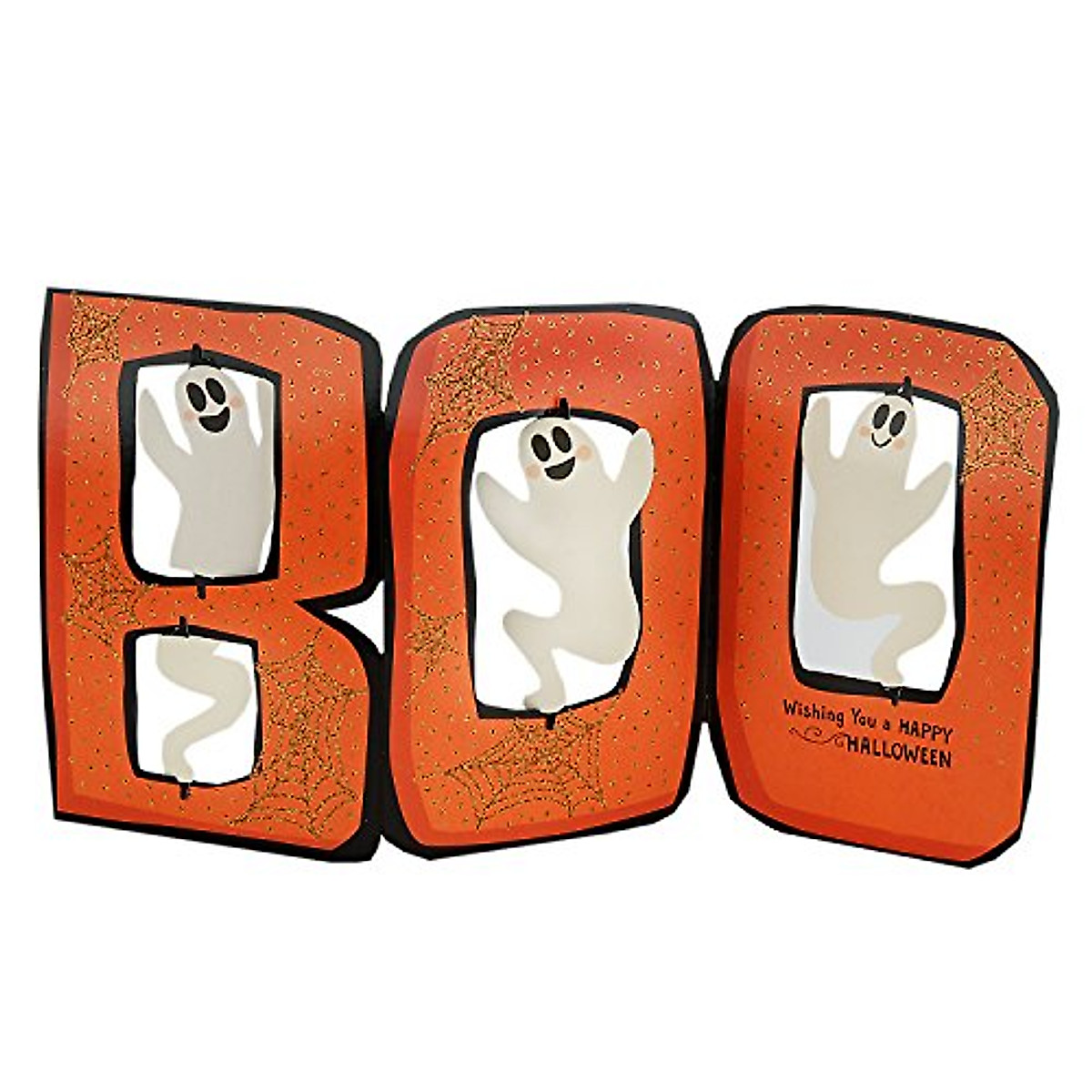 Hallmark Halloween Greeting Card (Displayable Boo with Ghosts)