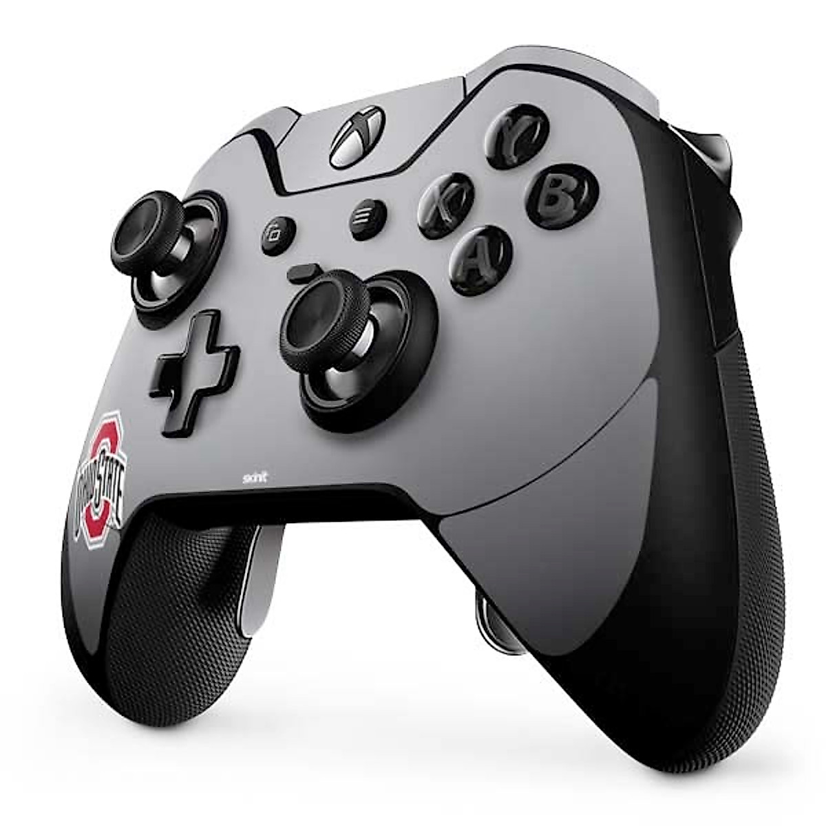 Skinit Decal Gaming Skin compatible with Xbox One Elite Controller - Officially Licensed Ohio State University Ohio State University Buckeyes Design