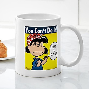 CafePress Lucy The Riveter Ceramic Mug Ceramic Coffee Mug, Tea Cup 11 oz