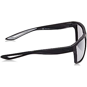 Nike Fleet Square Sunglasses, Matte Black, 55 mm