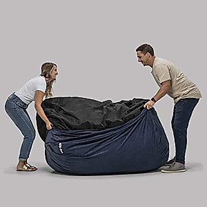 Big Joe Fuf XL Cover Only Machine Washable, Cobalt Lenox