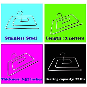 SY2002 Drying Rack, Spiral Hanger, Spiral Quilt Storage and Quilt Blanket Hanger (Rectangle)